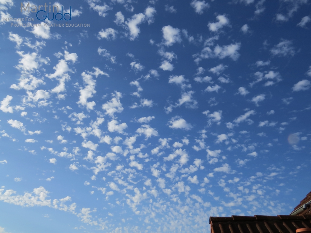 Altocumulus floccus (Ac flo) - Institute for Professional Weather Education
